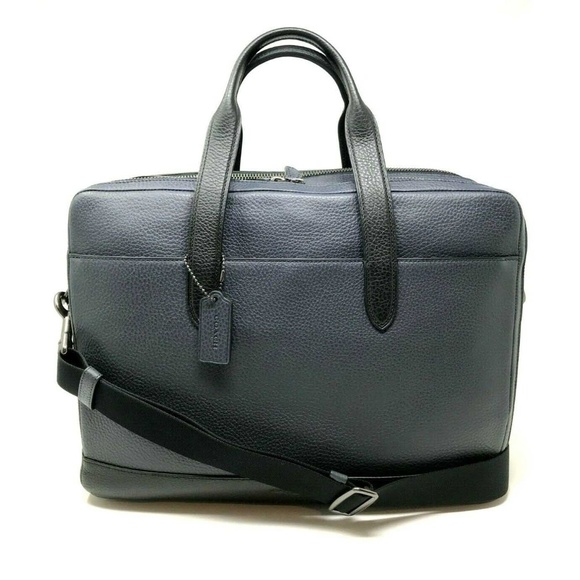 Coach | Bags | Coach Mens Leather Hamilton Briefcase Laptop Bag | Poshmark